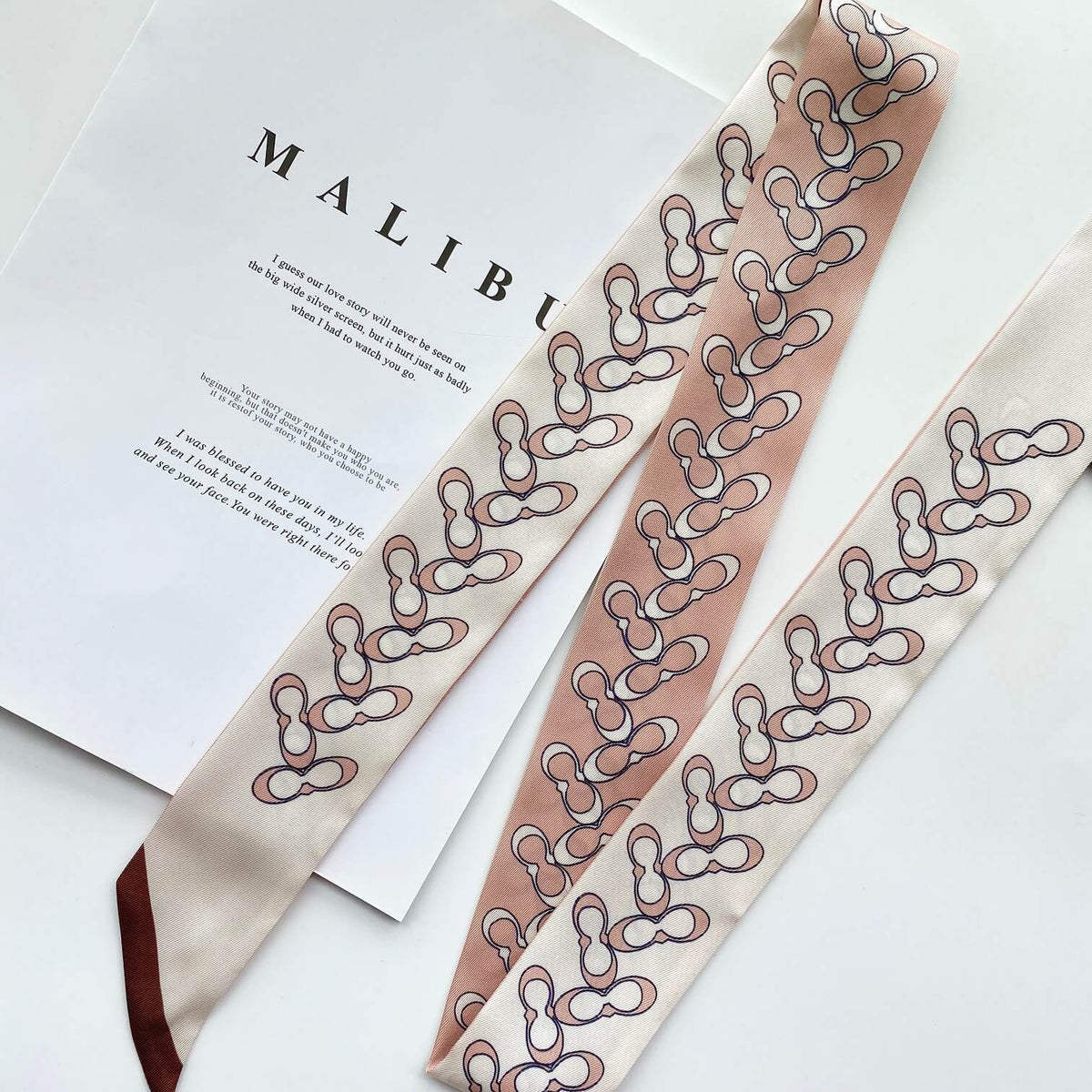 Silk Scarf- Lock – popmoca