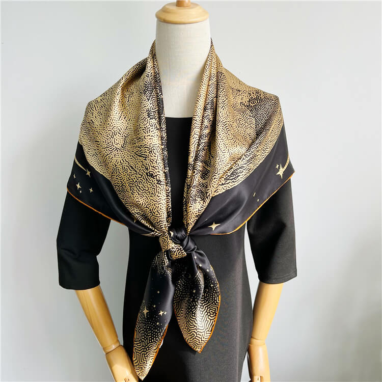 Silk Scarf- Moonlight – popmoca